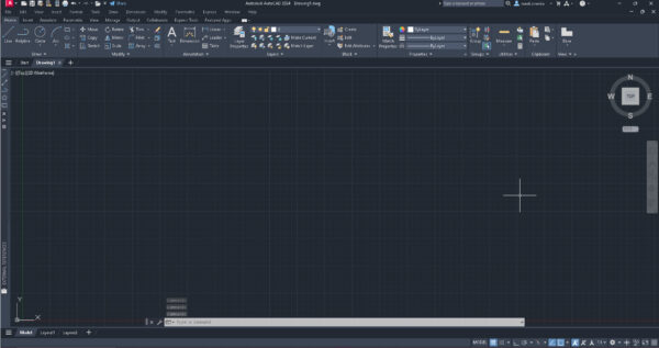 AutoCAD Classic Workspace