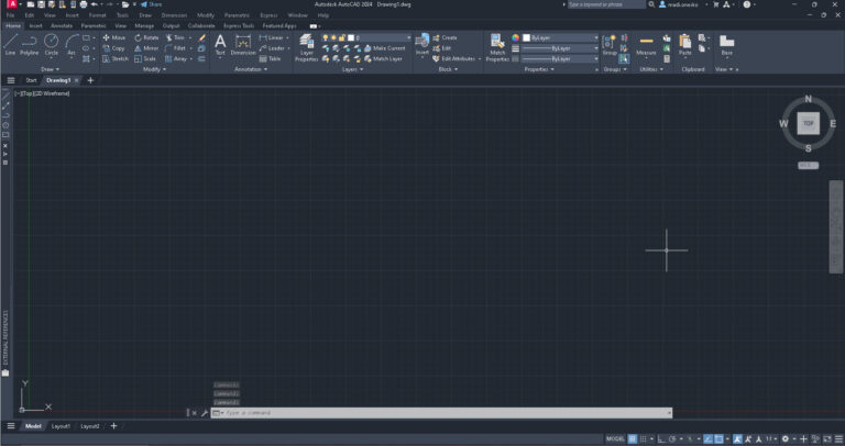 AutoCAD Classic Workspace