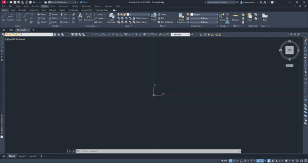 AutoCAD Classic Workspace