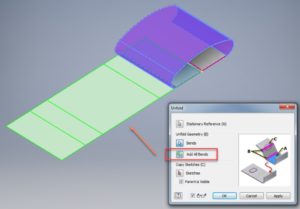 Sheet Metal Inventor Basic Tips: Making Perpendicular Holes on a Curved ...