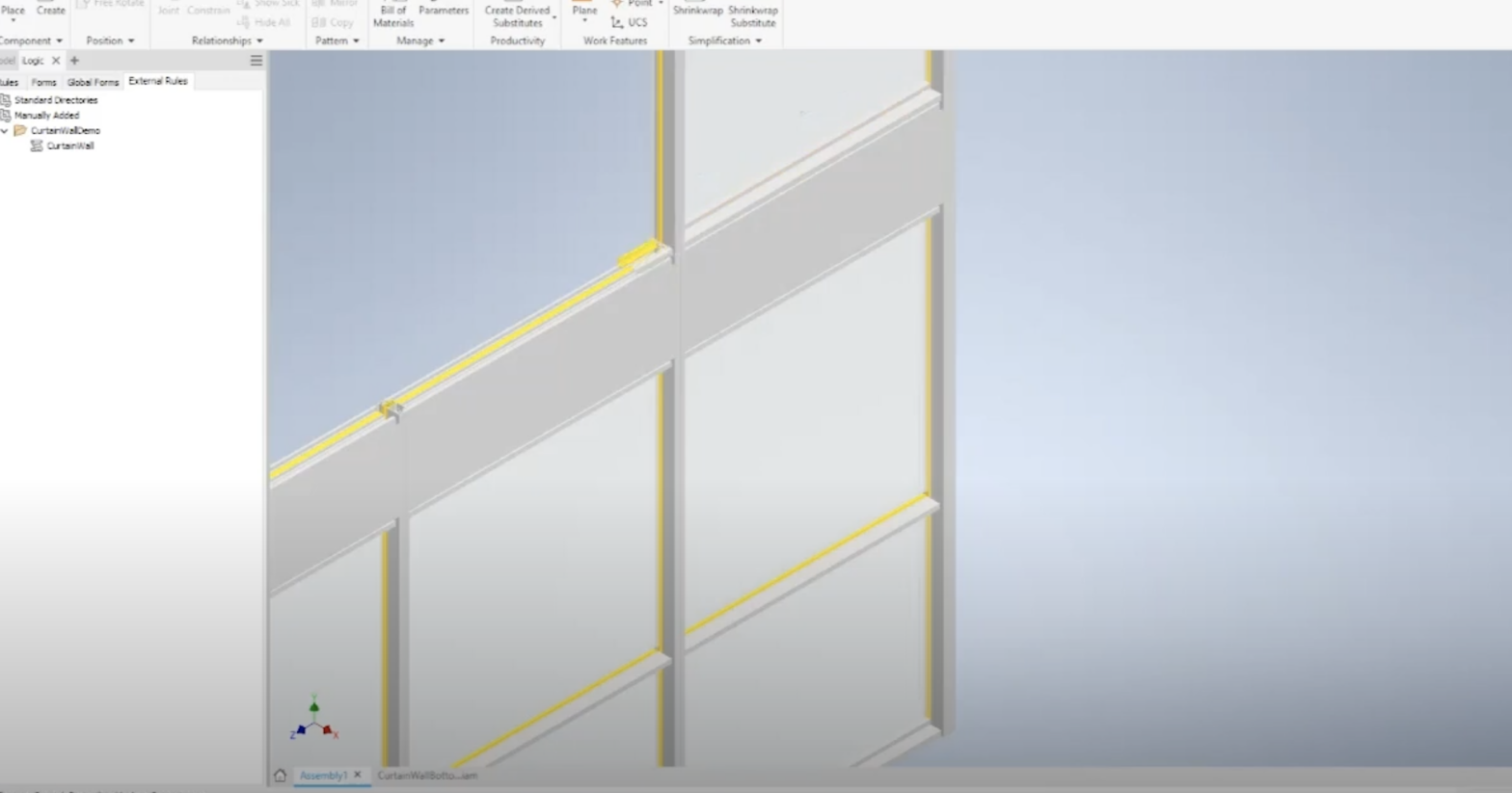 Revit to Autodesk Inventor Automation Workflow Using iLogic