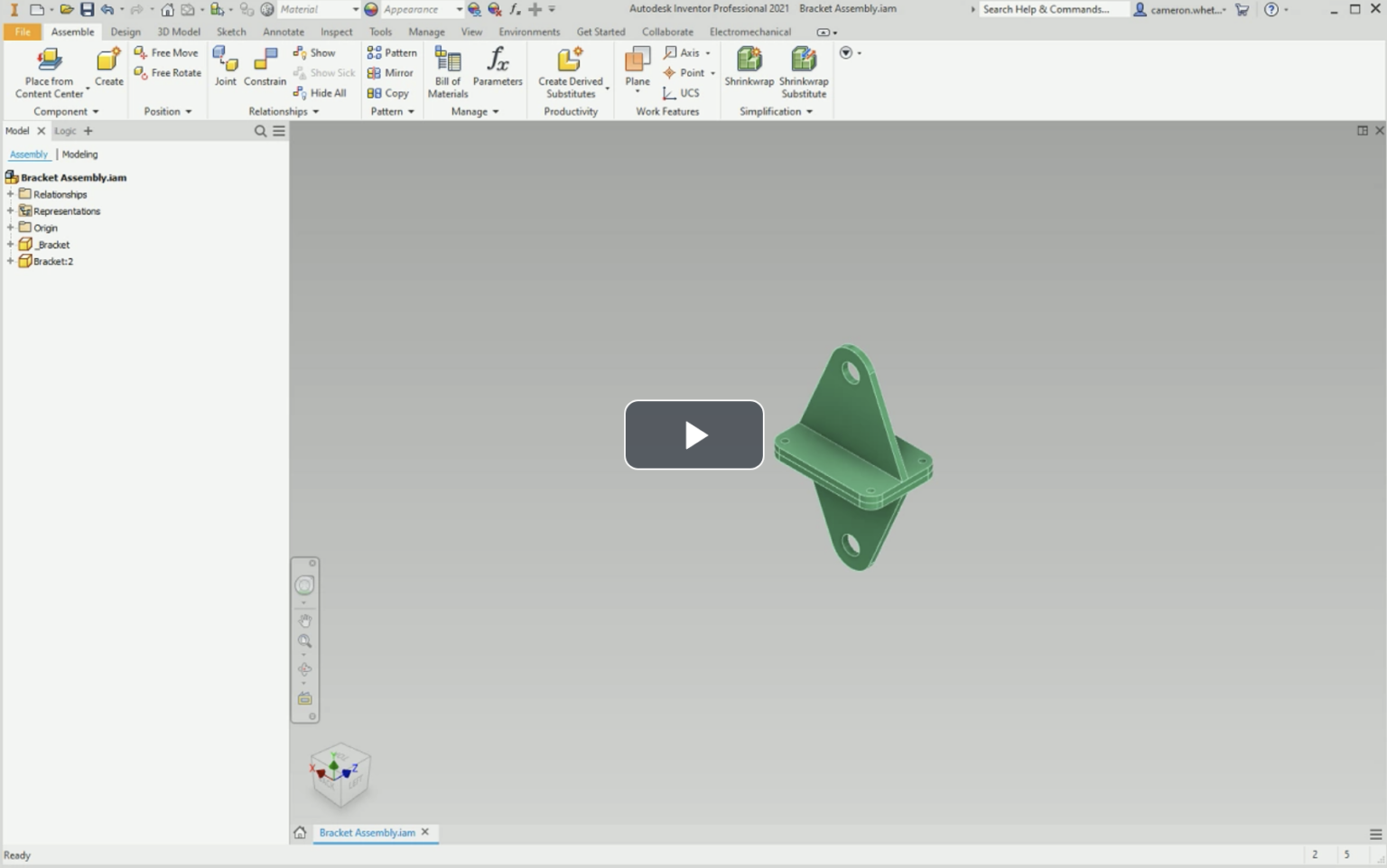 Changing Content Center Parts in Inventor with iLogic