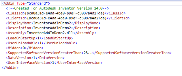 Connecting Visual Studio and Autodesk Inventor for Add-ins