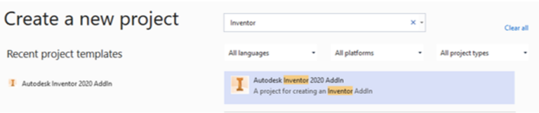 Connecting Visual Studio and Autodesk Inventor for Add-ins