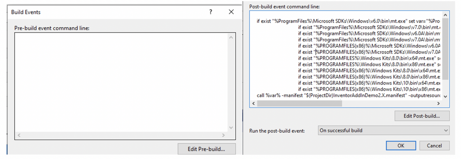 Connecting Visual Studio and Autodesk Inventor for Add-ins