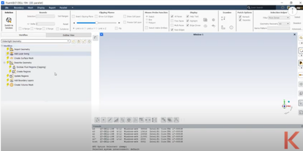 Ansys Fluent Meshing Workflow for Watertight Geometry