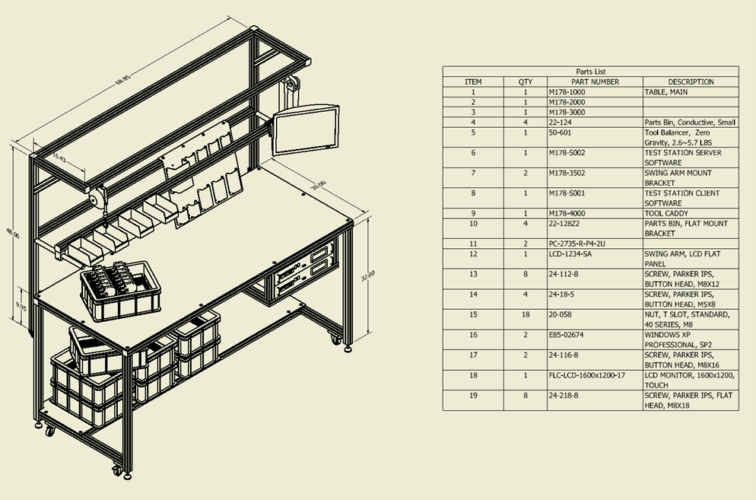 Inventor Bill of Materials
