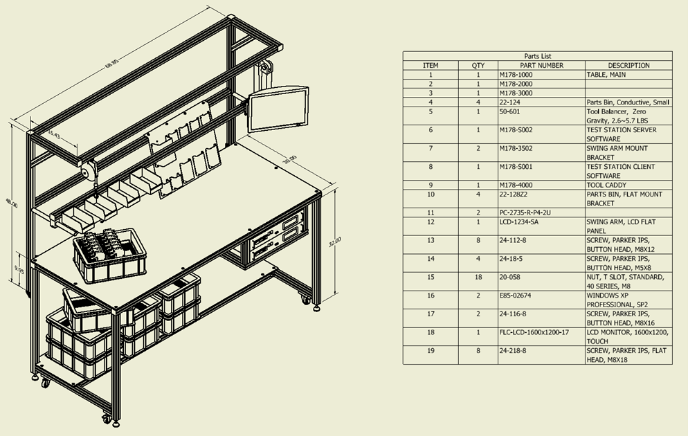 Inventor Bill of Materials