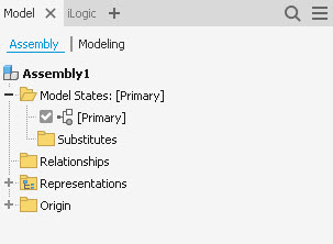 Autodesk Inventor Model States