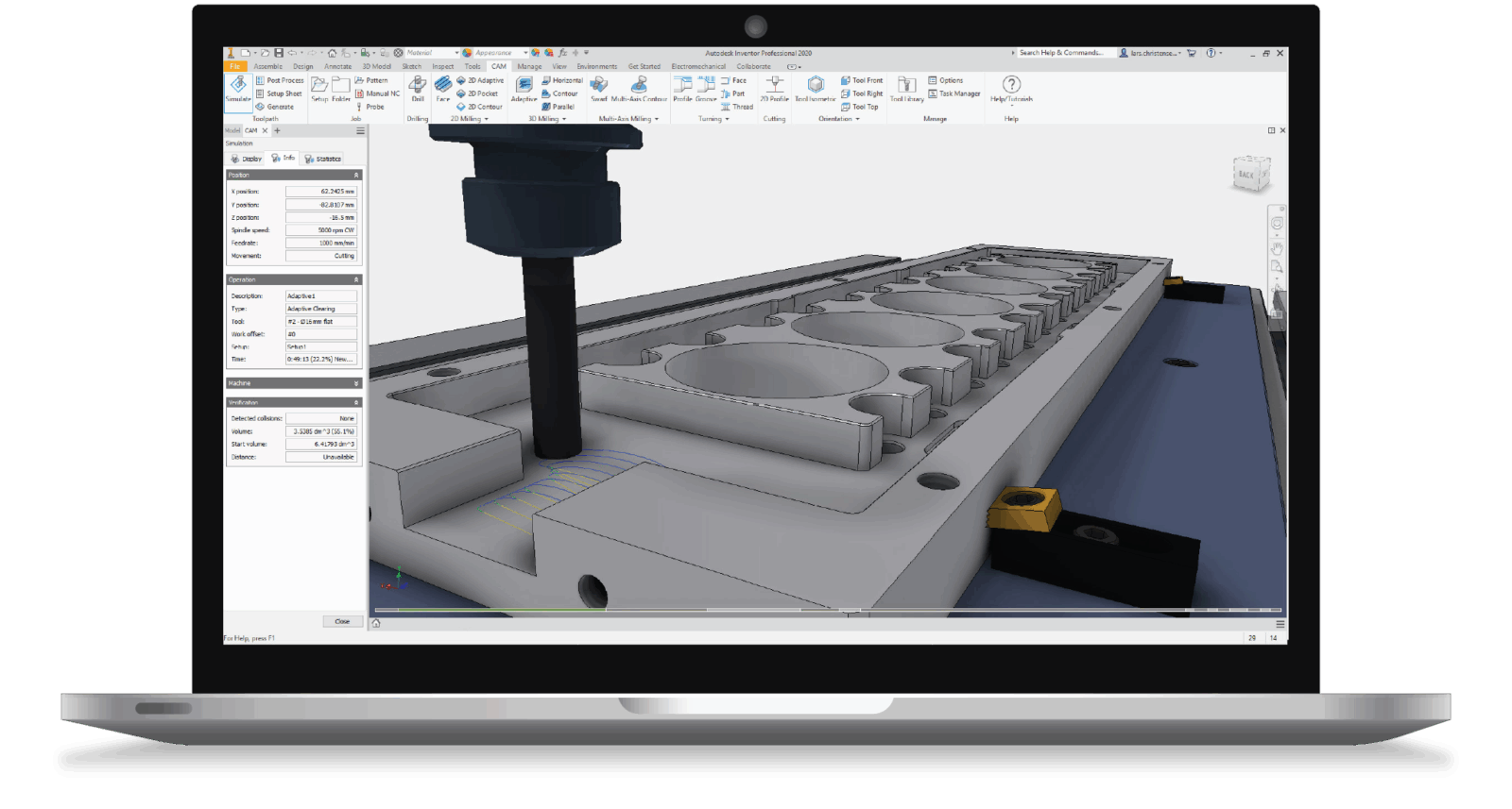 Autodesk Inventor CAM | 3D Model Machining Software